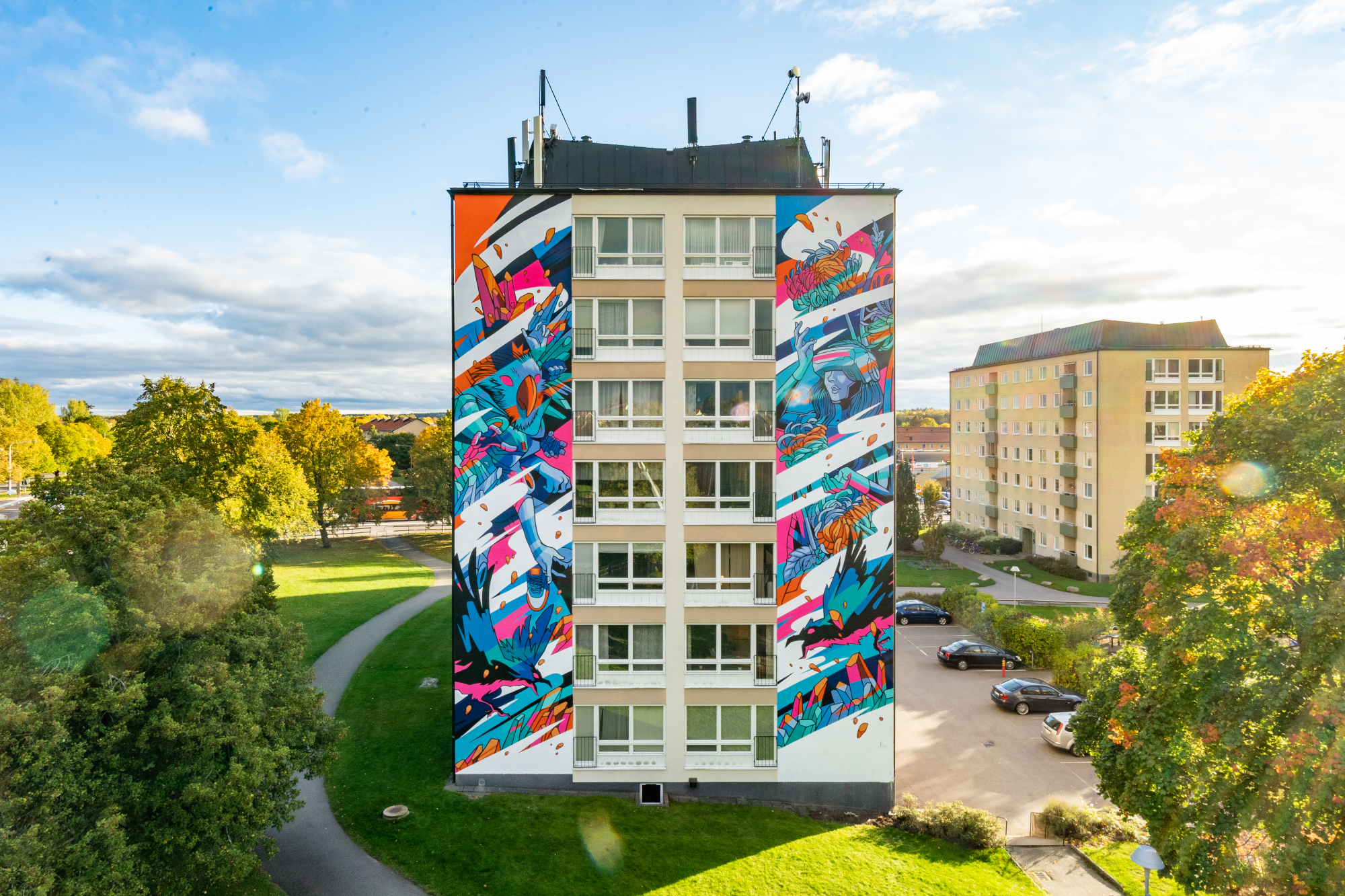 Nya husfasader smyckas med konst när Artscape kommer tillbaka till ...